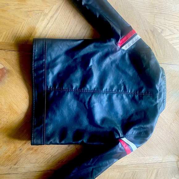 Windsor | Jackets & Coats | Windsor Black Faux Leather Biker Jacket ...